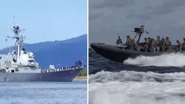 Caribbean locals amazed as US Navy arrives in their waters for training