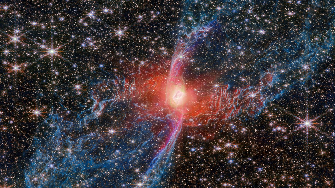 James Webb telescope celebrates Halloween with eerie image of a dying ...
