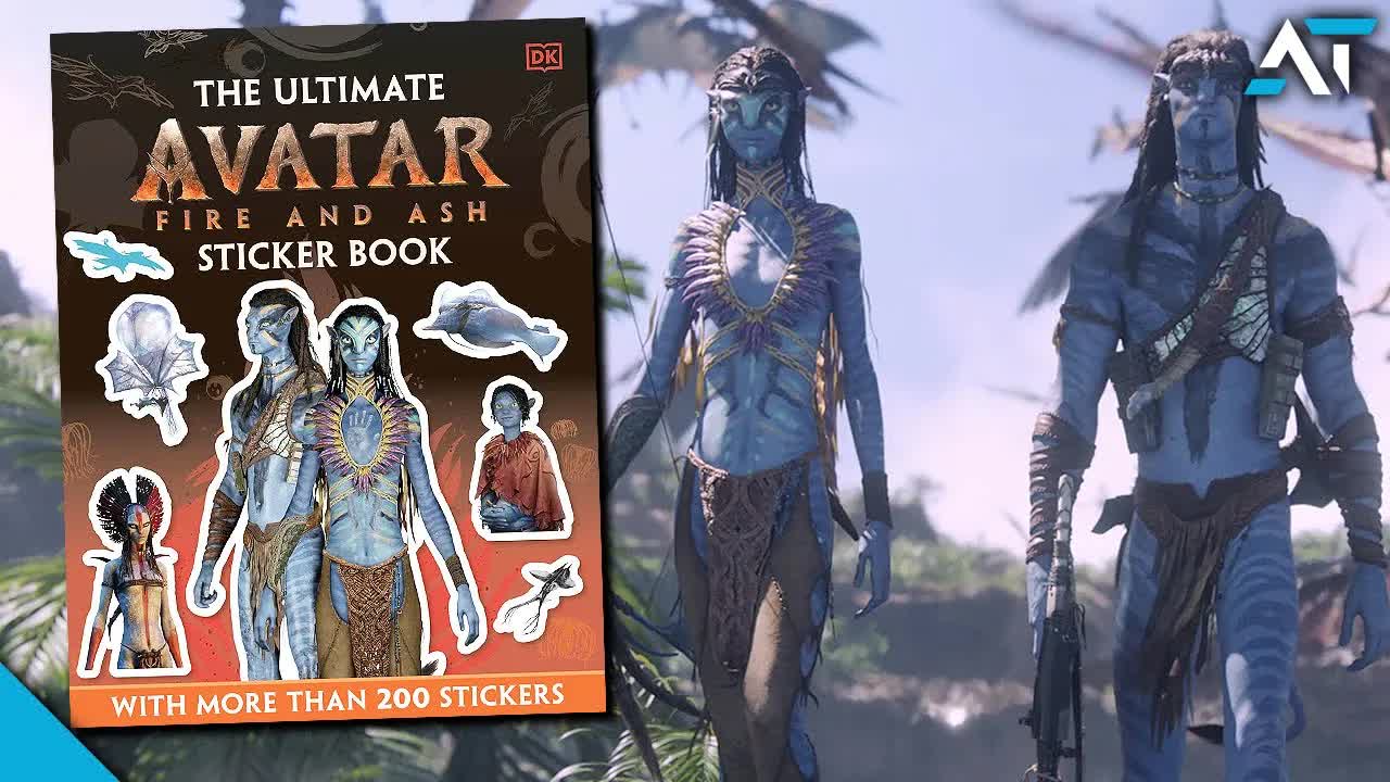 Fire and ash | Ultimate sticker book - cover revealed