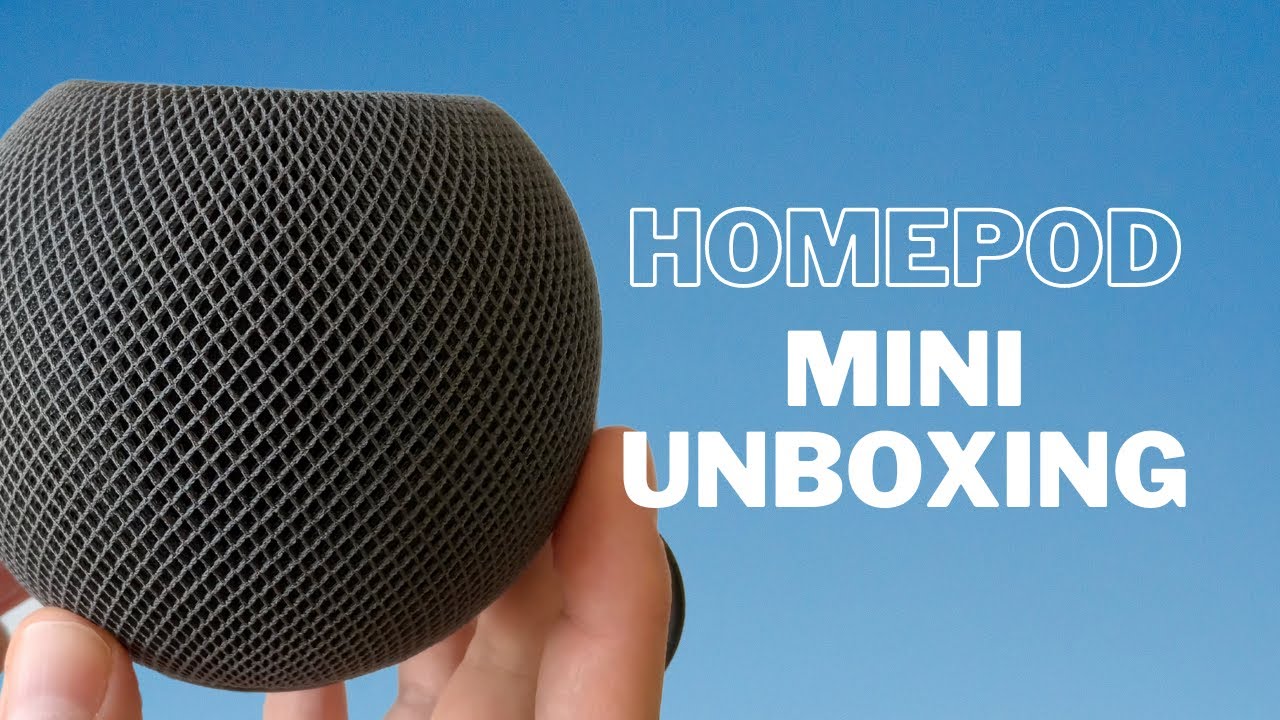 HomePod mini unboxing 2021 - Setup and first thoughts