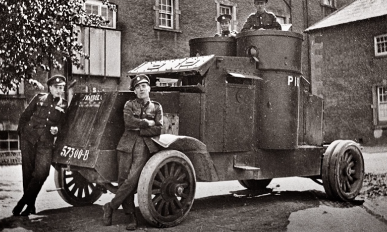 How the Peerless Armored Car served on two fronts