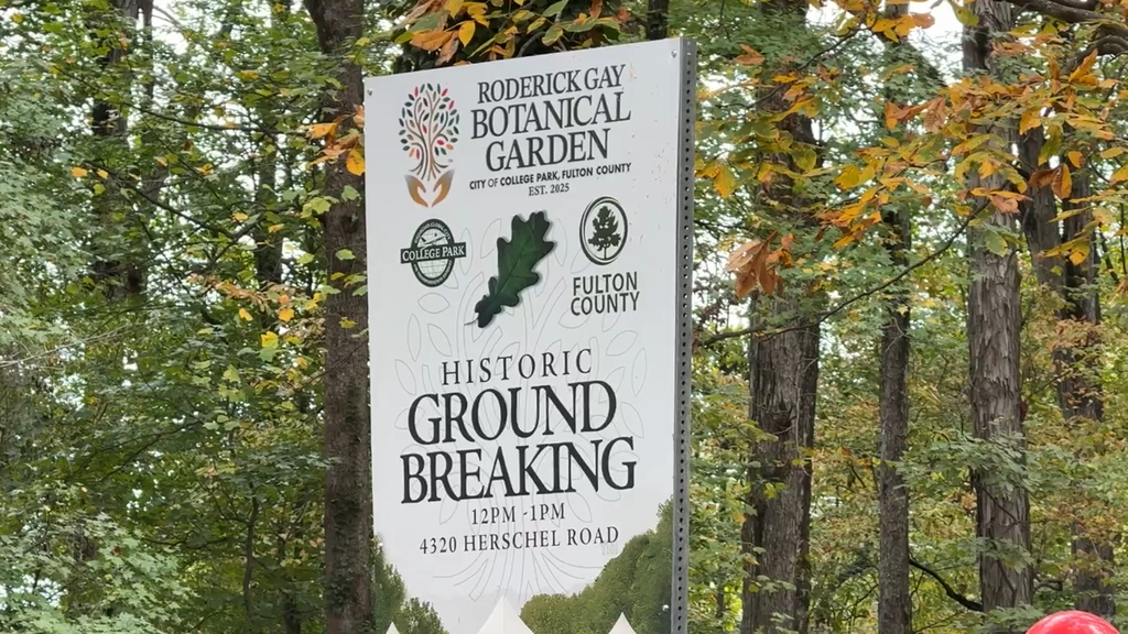 College Park breaks ground on 40-acre botanical garden: "Dream come true"