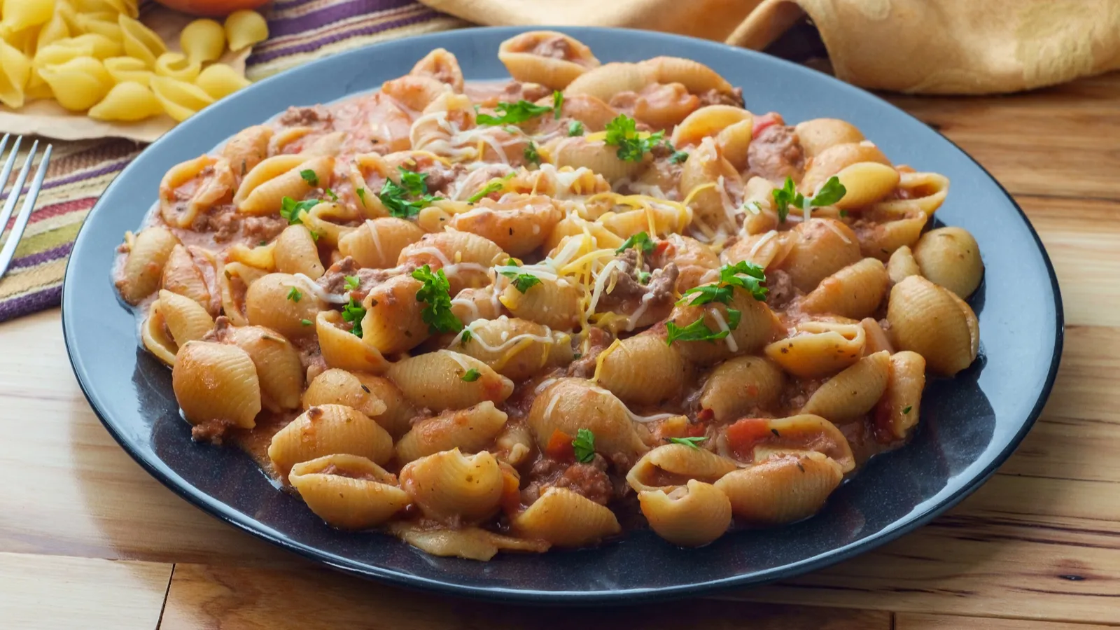 Our one pot goulash combines three types of tomatoes for ultimate comfort