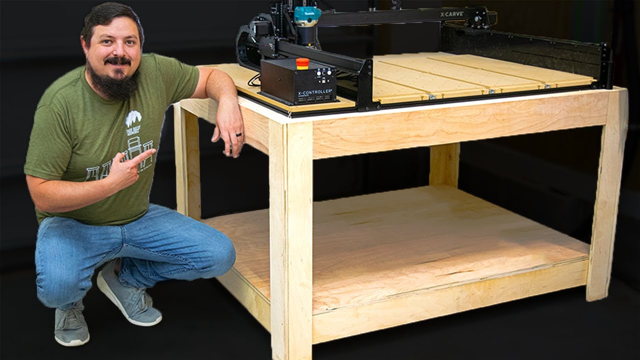 I built the ultimate woodshop table 🚀