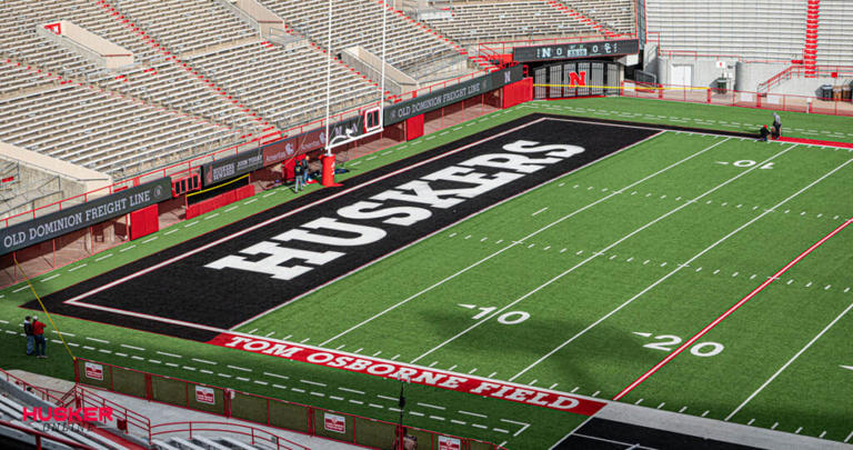 LOOK: Memorial Stadium goes dark for Nebraska’s Blackout Game against USC