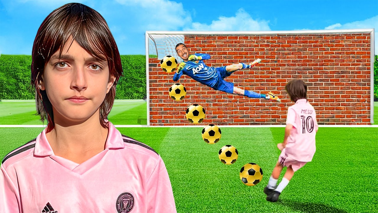 Mini Messi de 10 ans est trop fort!