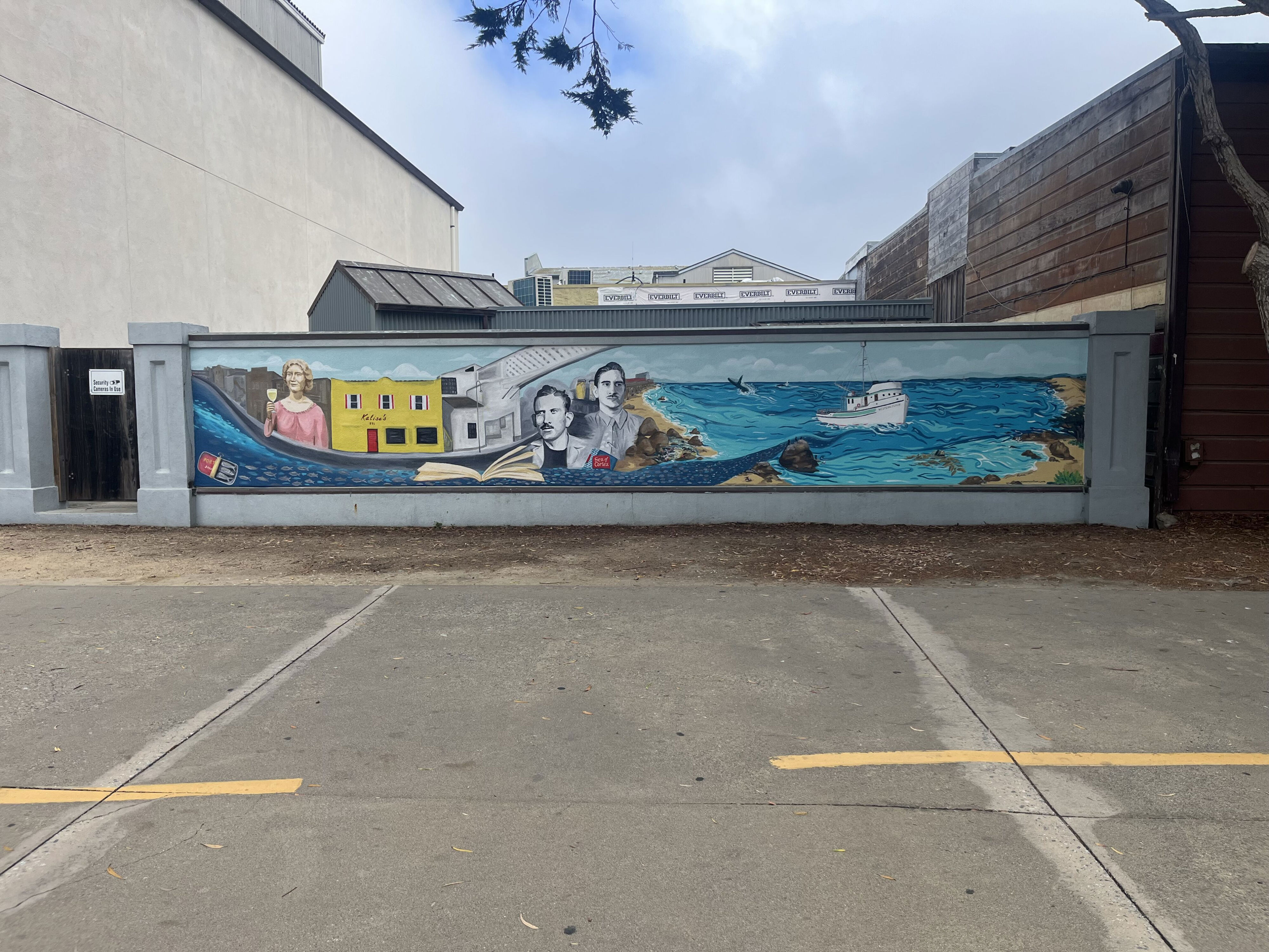 New mural honors iconic Cannery Row figures