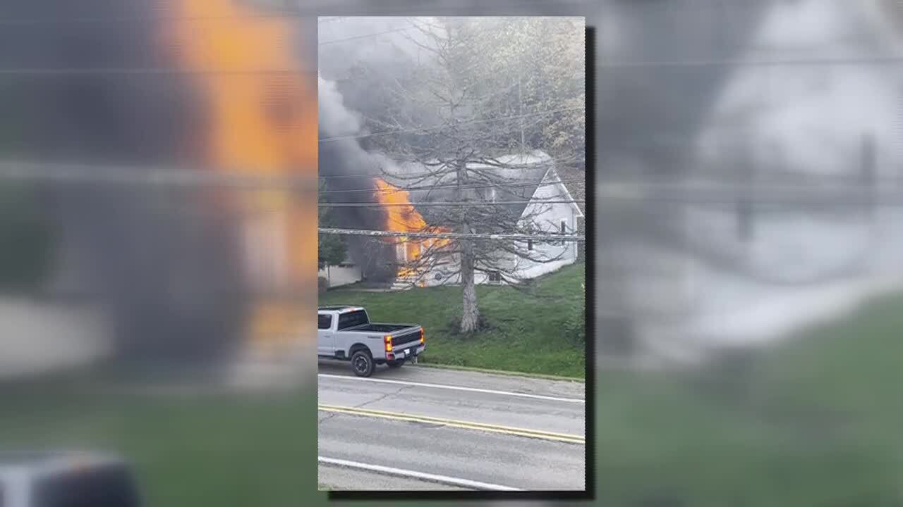 Sissonville Drive reopened after structure fire
