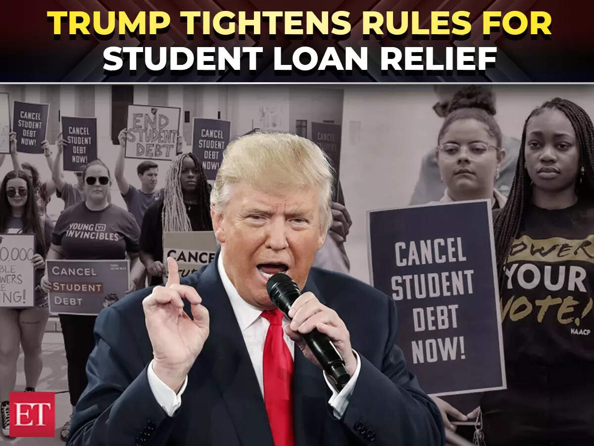 ‘You’re out’: Trump tightens student loan relief rules, bars nonprofits ...