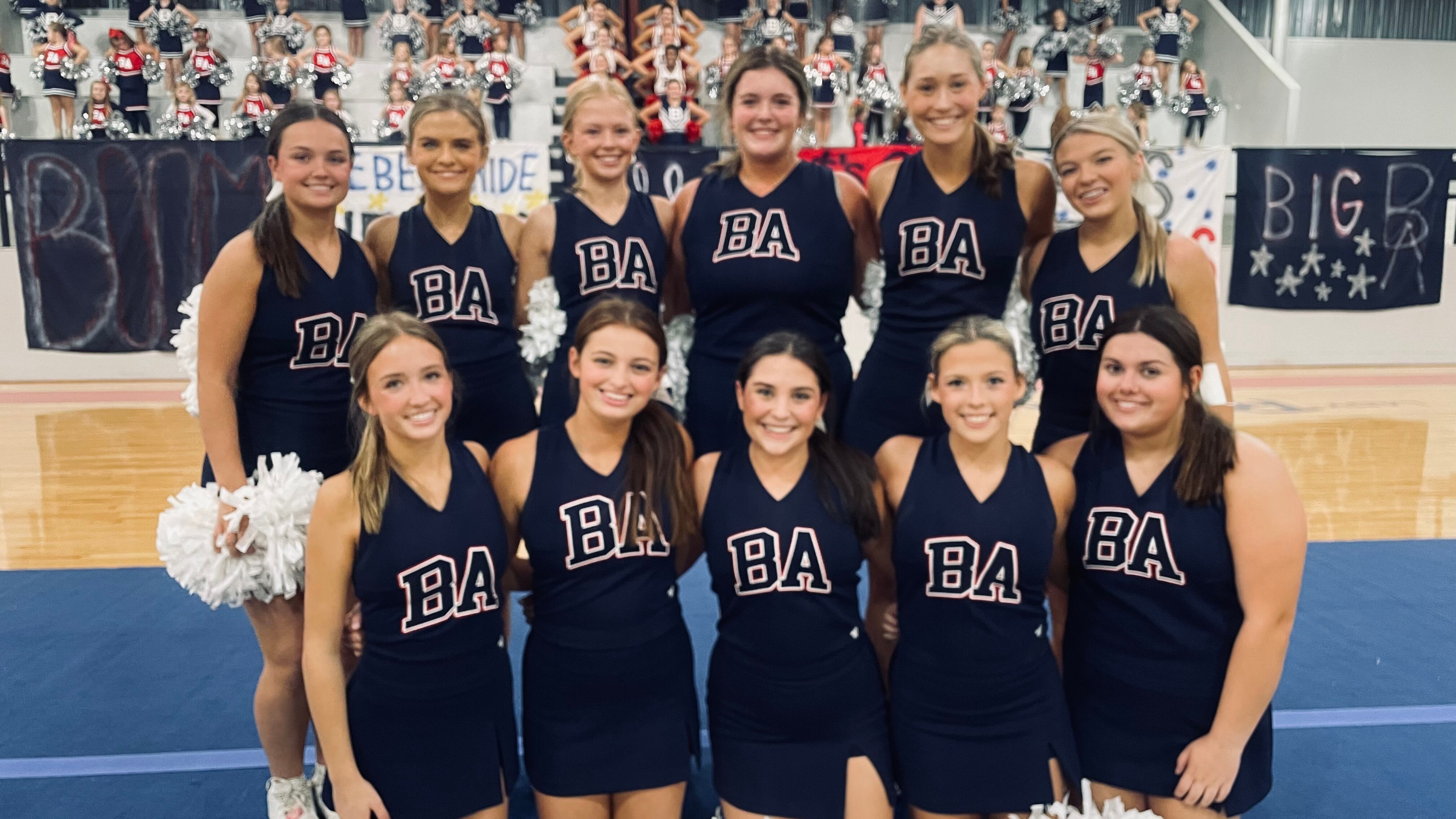 Briarfield Academy cheerleaders make their first appearance in ...
