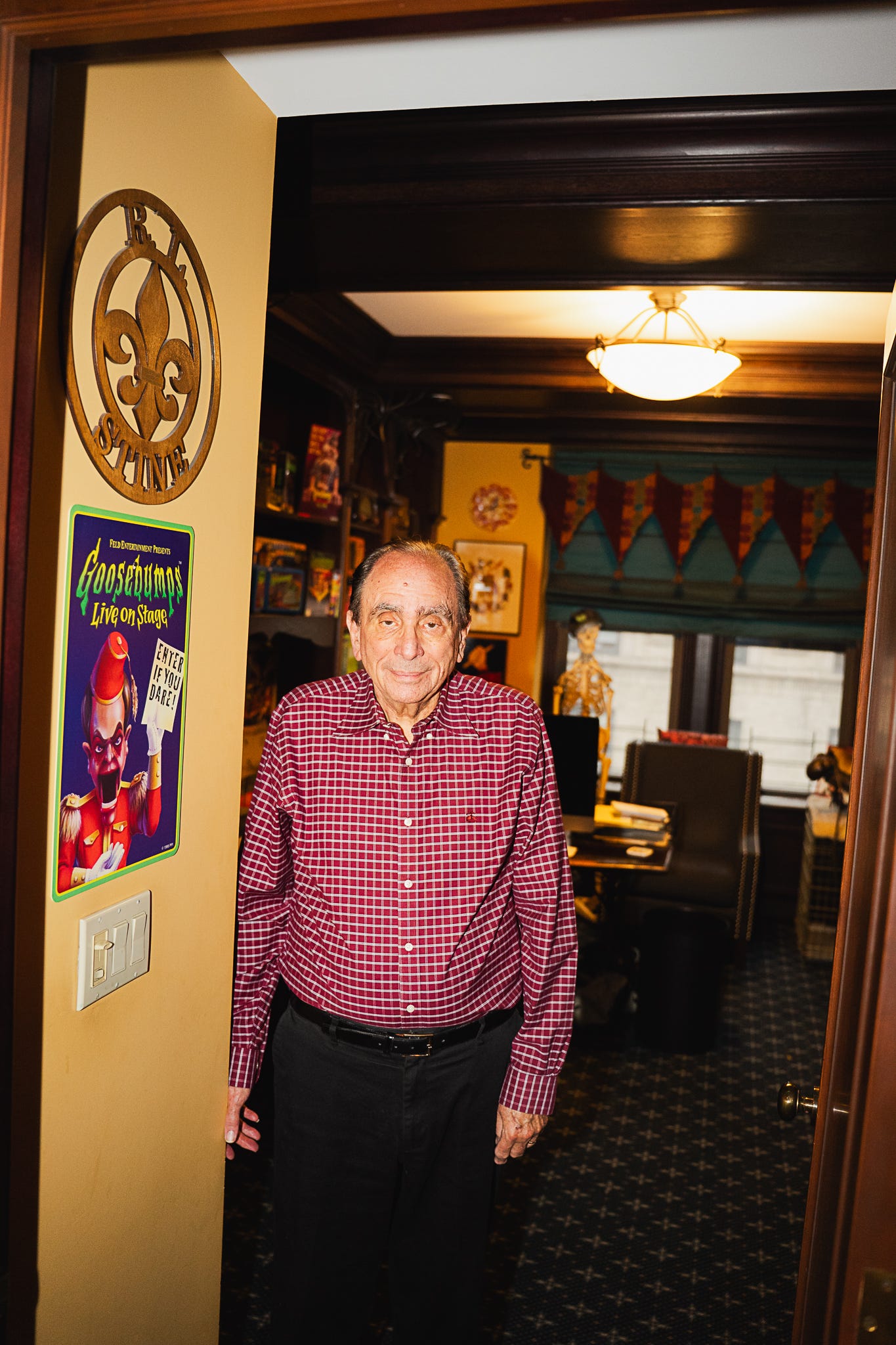 Spend Halloween inside 'Goosebumps' author R.L. Stine's spooky New York ...