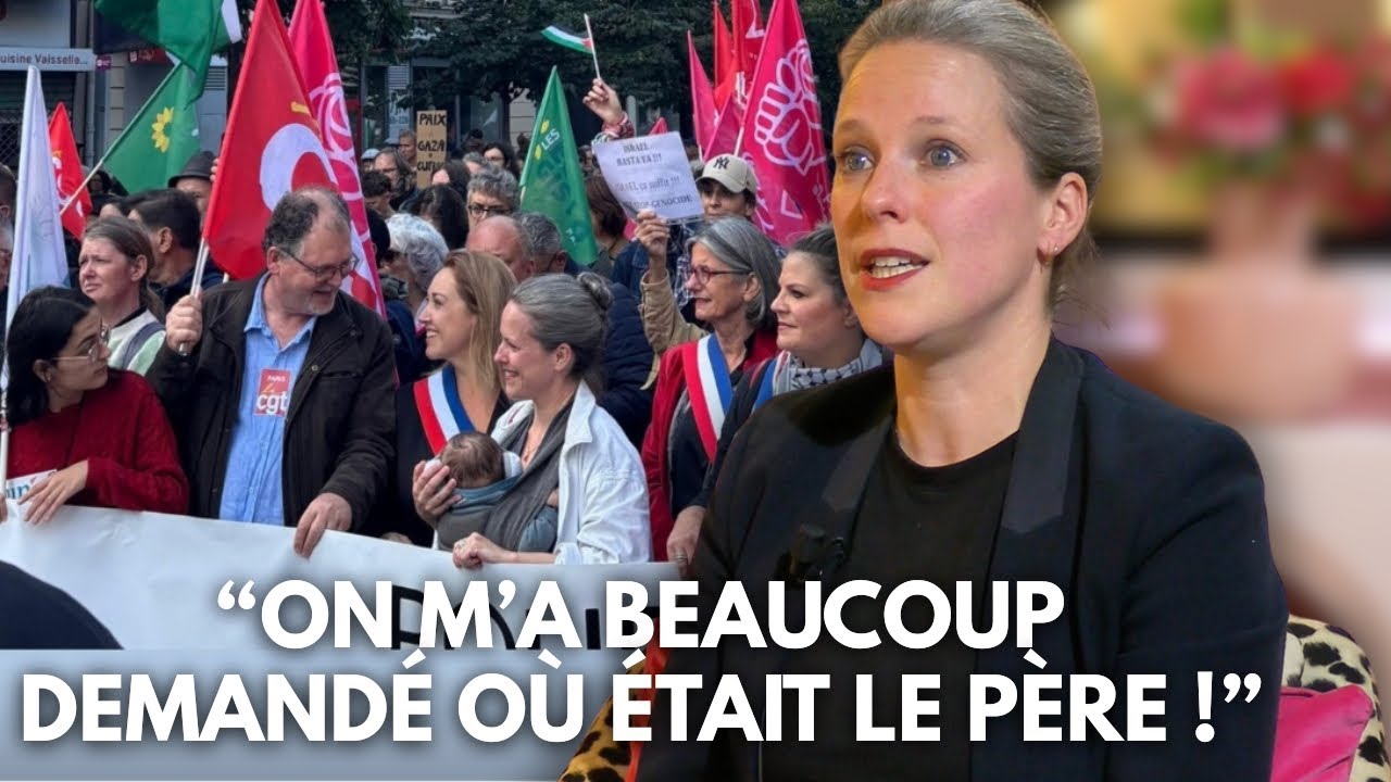 J'emmène mon bébé à une manif pour Gaza!🌍