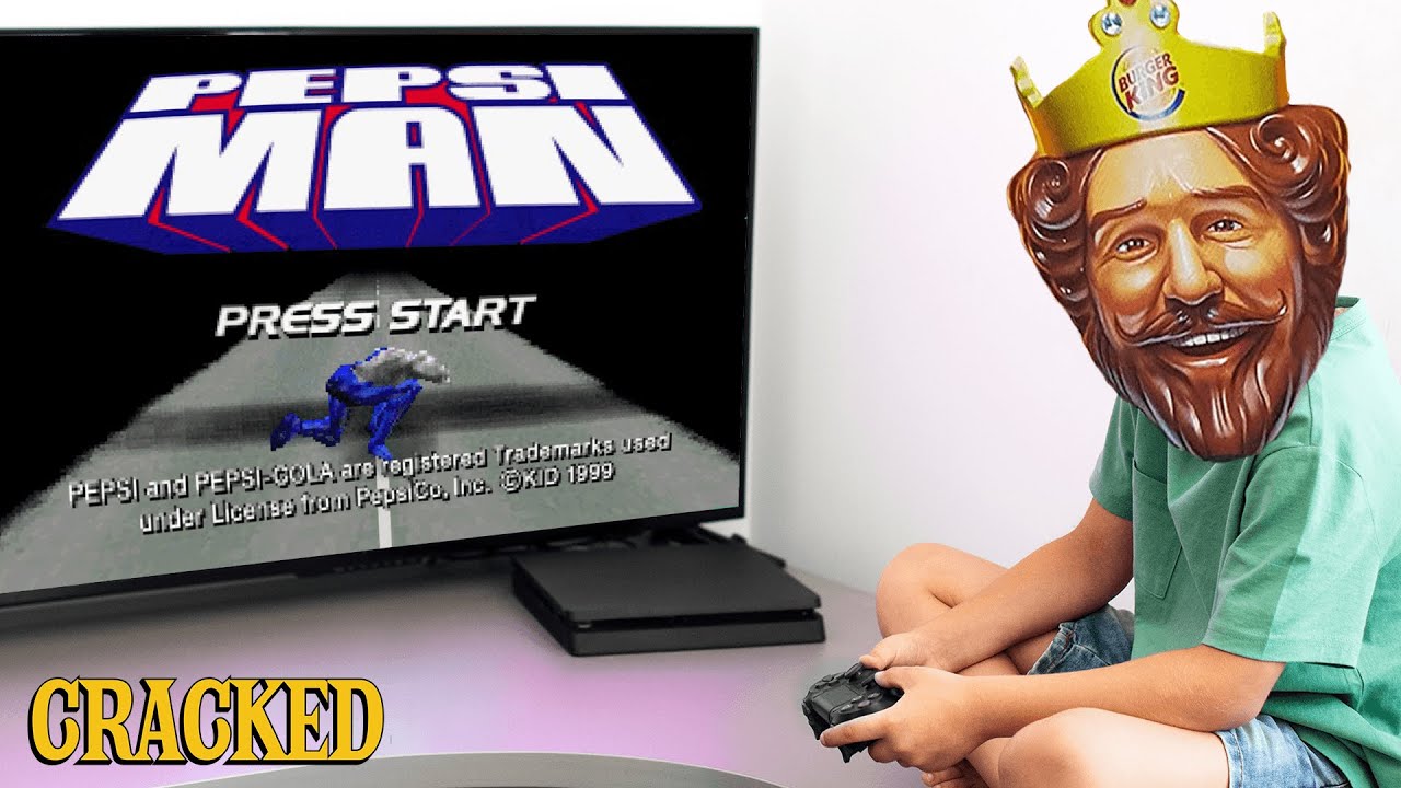 The video games that were basically just disguised commercials