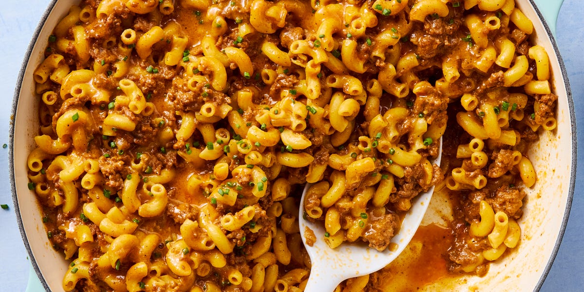 My Easy Hamburger Helper Upgrade Is Full Of Nostalgia & WAY More Protein