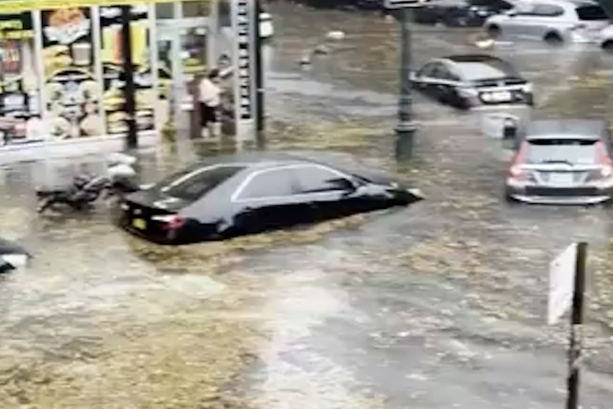 Parts of NYC under floodwater as torrential rain hits Big Apple