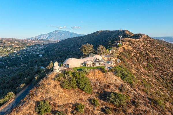 Set on a Mountain, This $3M California Dome Home Has Top-of-the-World Views