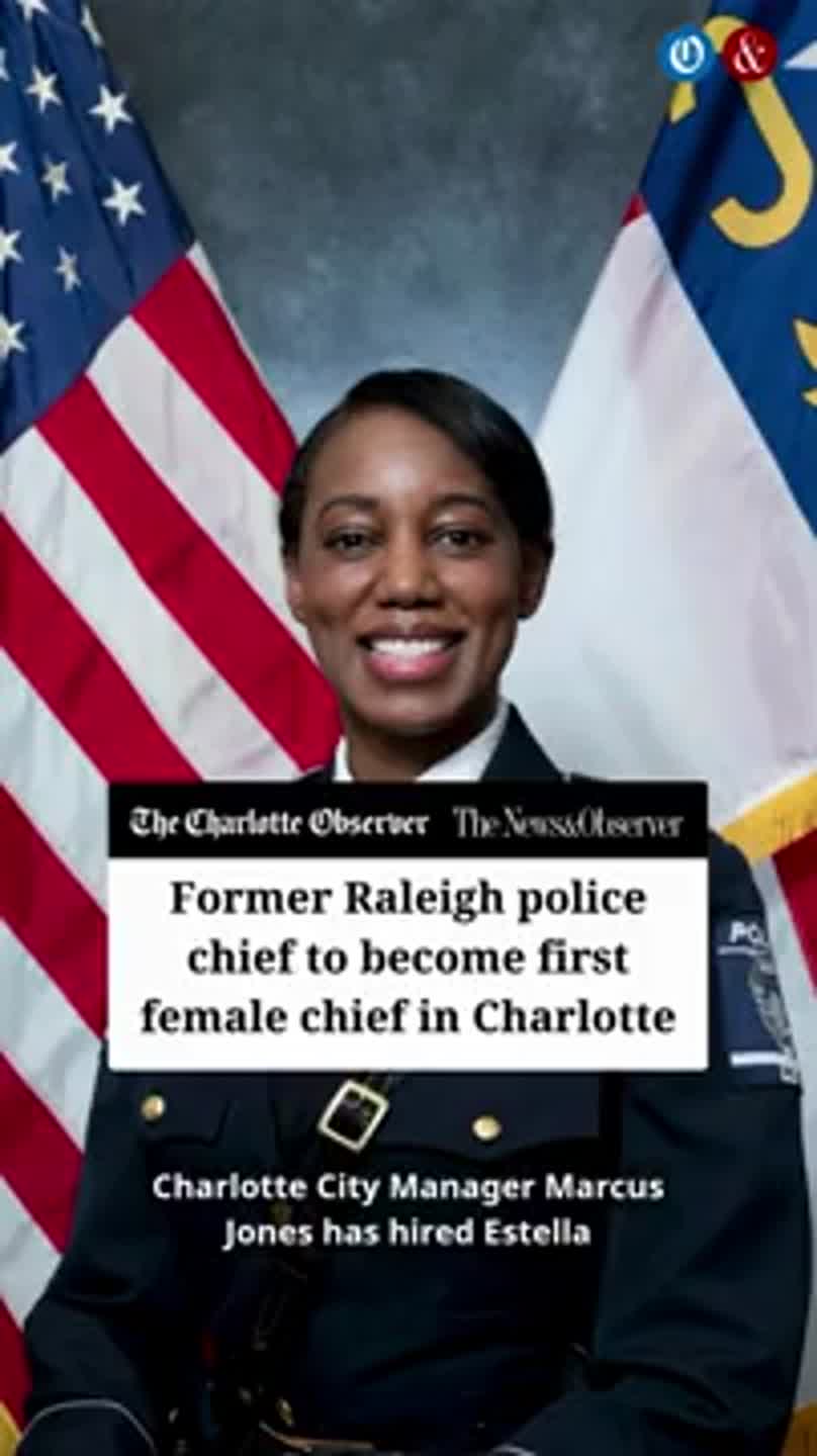 Former Raleigh chief Estella Patterson is Charlotte's first female ...