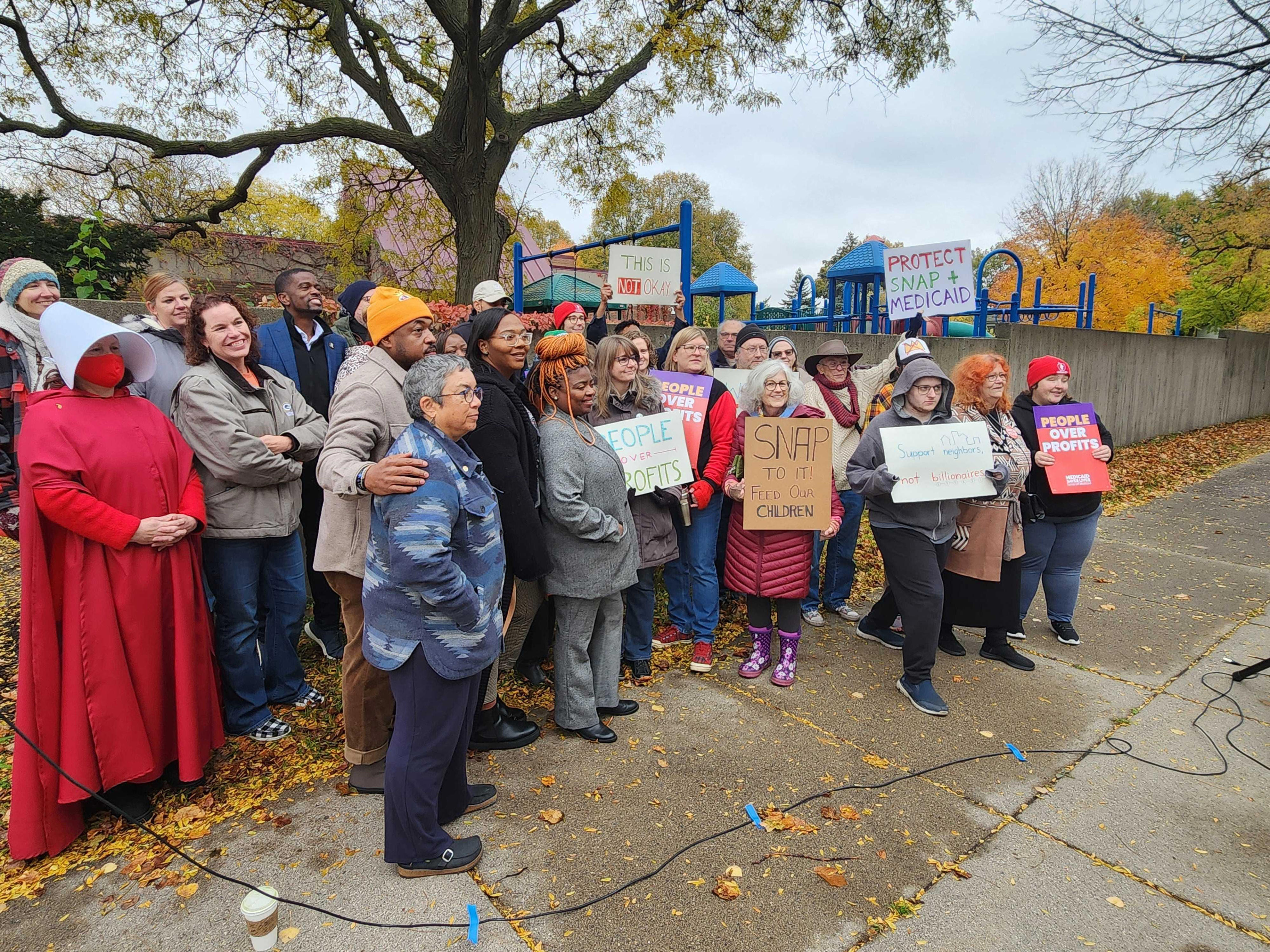 Activists gather in St. Paul to speak out on the imminent cuts to ...