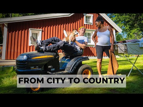 Couple describes adjustment period living in quiet Swedish village