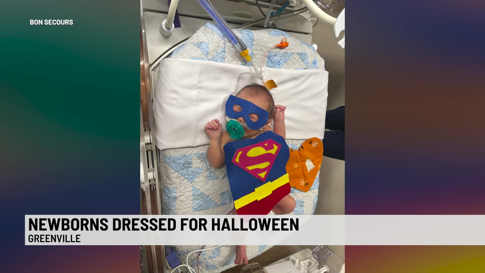 Bon Secours NICU babies celebrate first Halloween