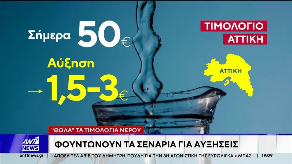 Νερό: Έρχονται αυξήσεις στους λογαριασμούς εν μέσω λειψυδρίας
