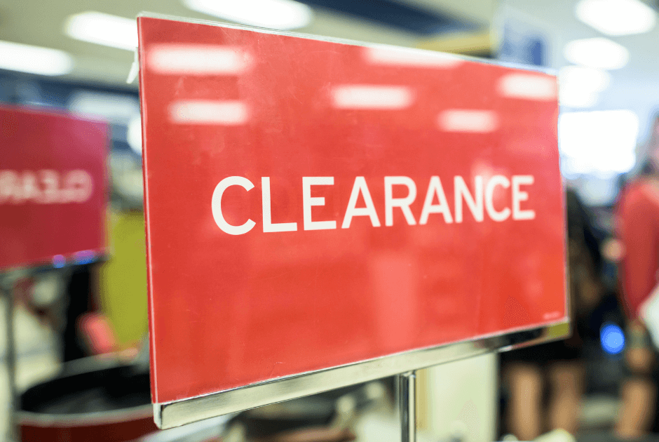 HSN Clearance vs Regular Sale / Last Chance