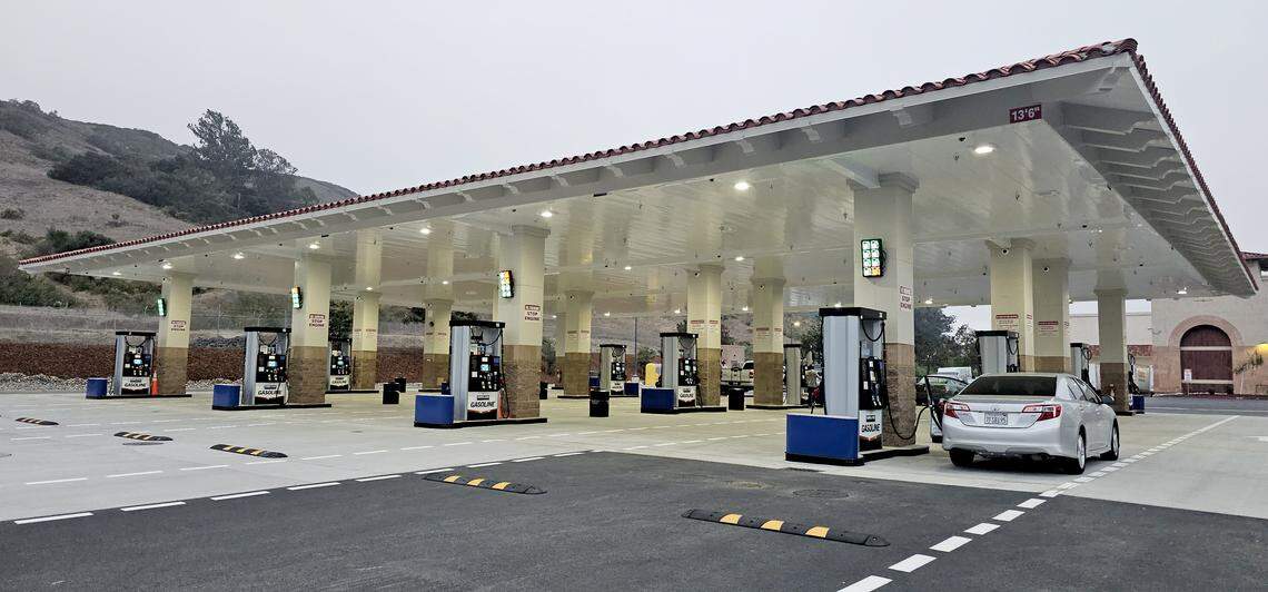 New and improved Costco gas station reopens in SLO. See what changed