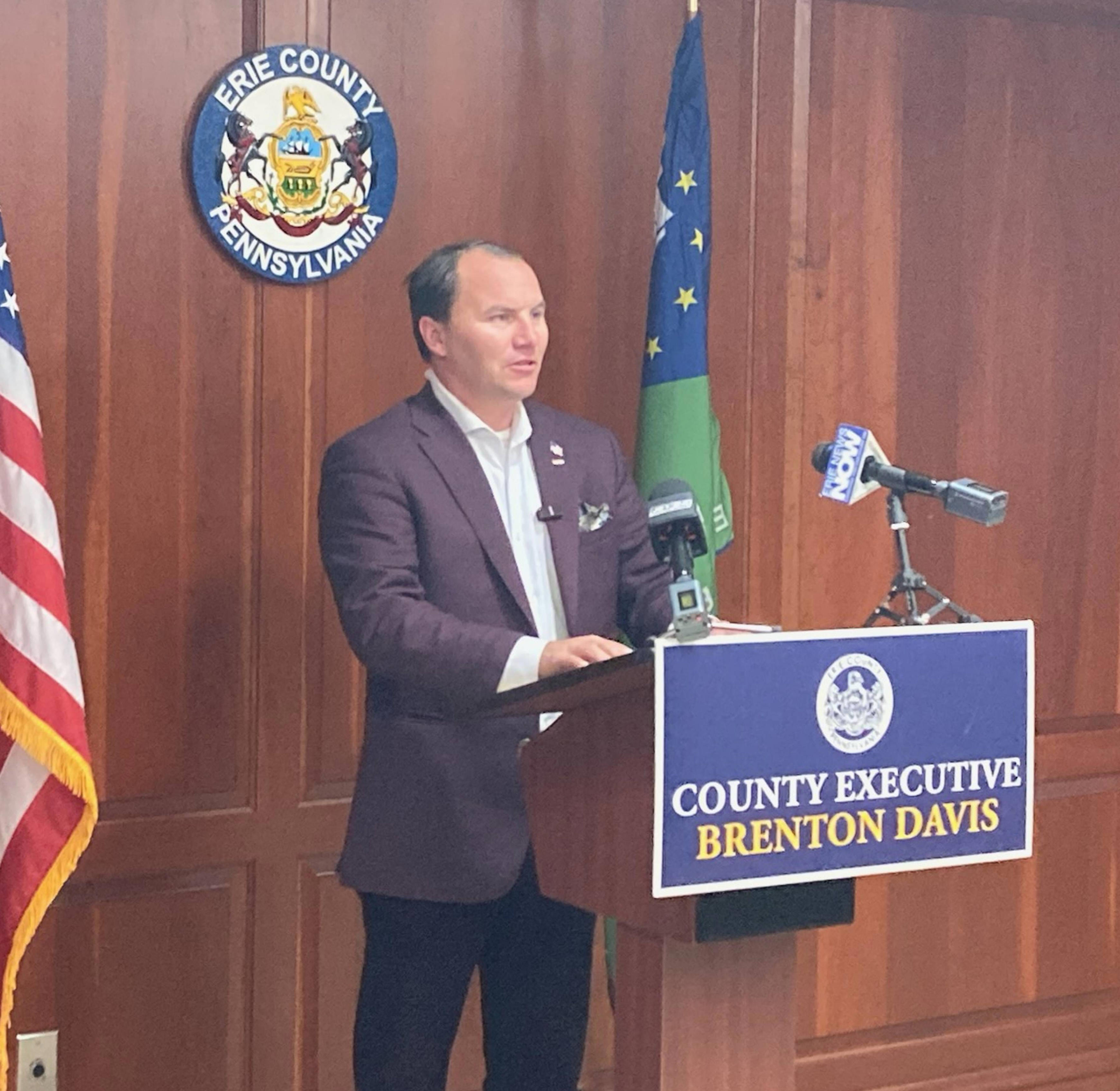 Erie County Council disputes Davis' tax hike claim. The issue explained