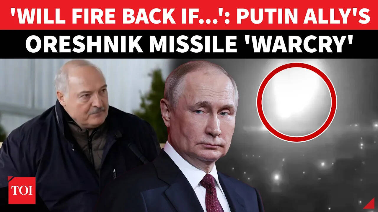 Putin Ally Declares War On NATO? Lukashenko Warns Of Oreshnik Missile ...