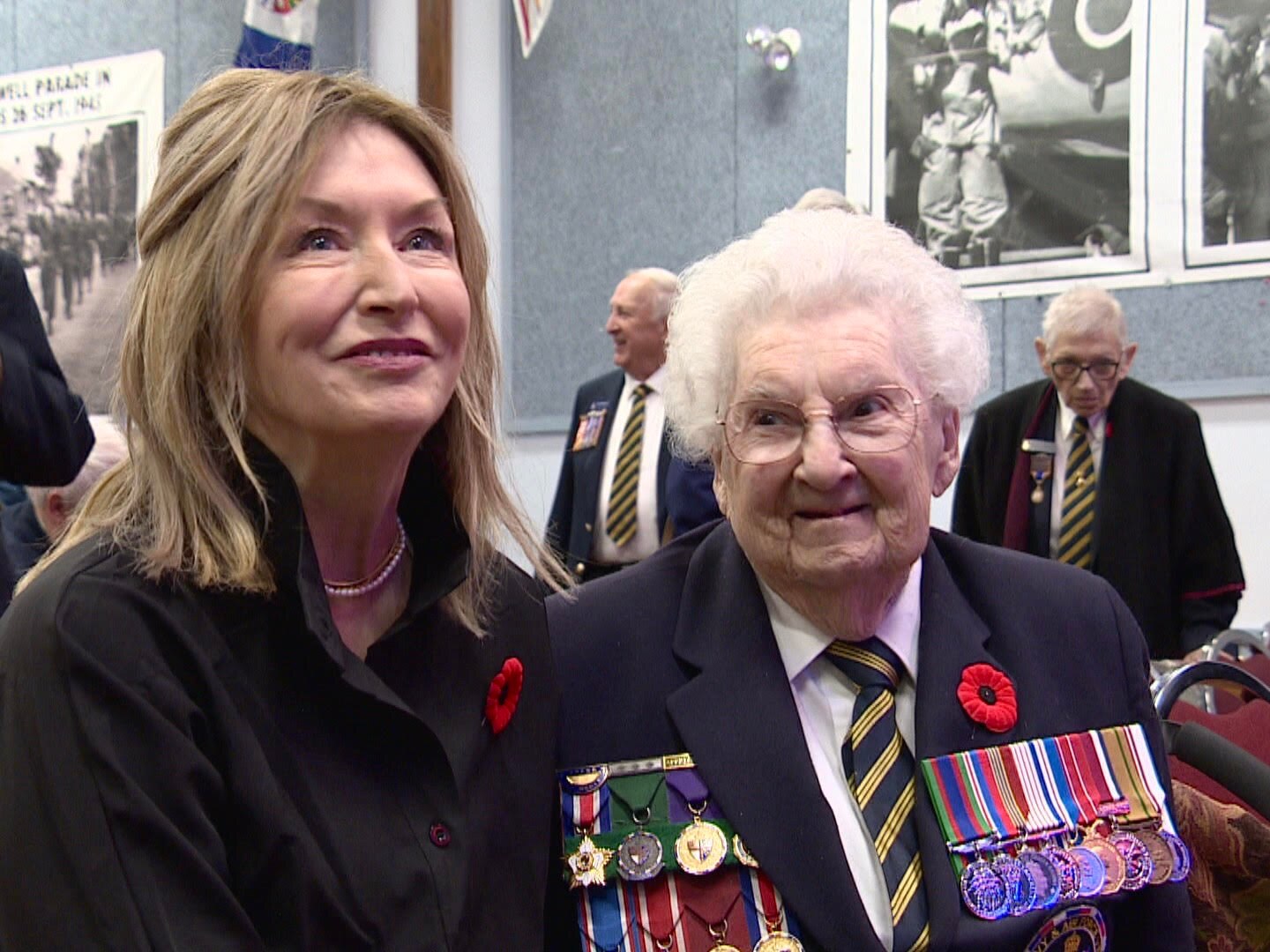 Une vétérane de la Deuxième Guerre mondiale lance la campagne du ...