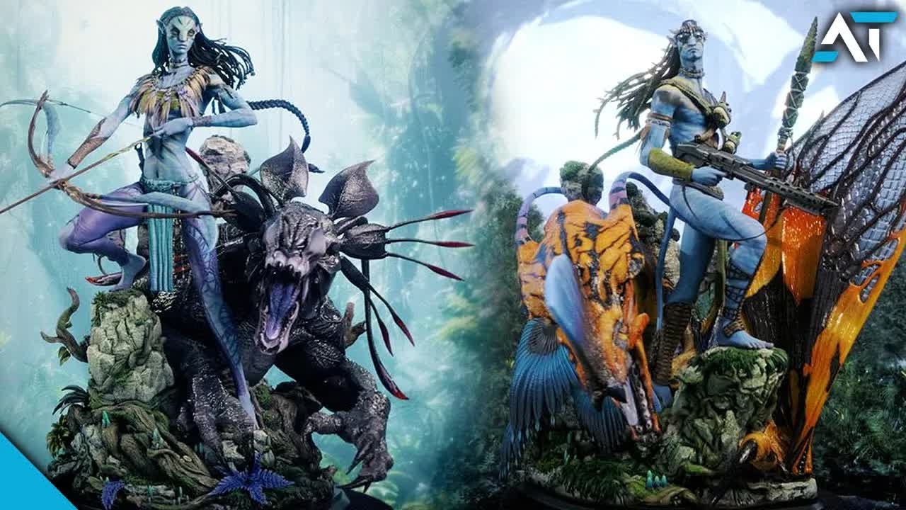 Jake and Neytiri statues | New Prime 1 1/4 scale - Avatar Legacy Collection