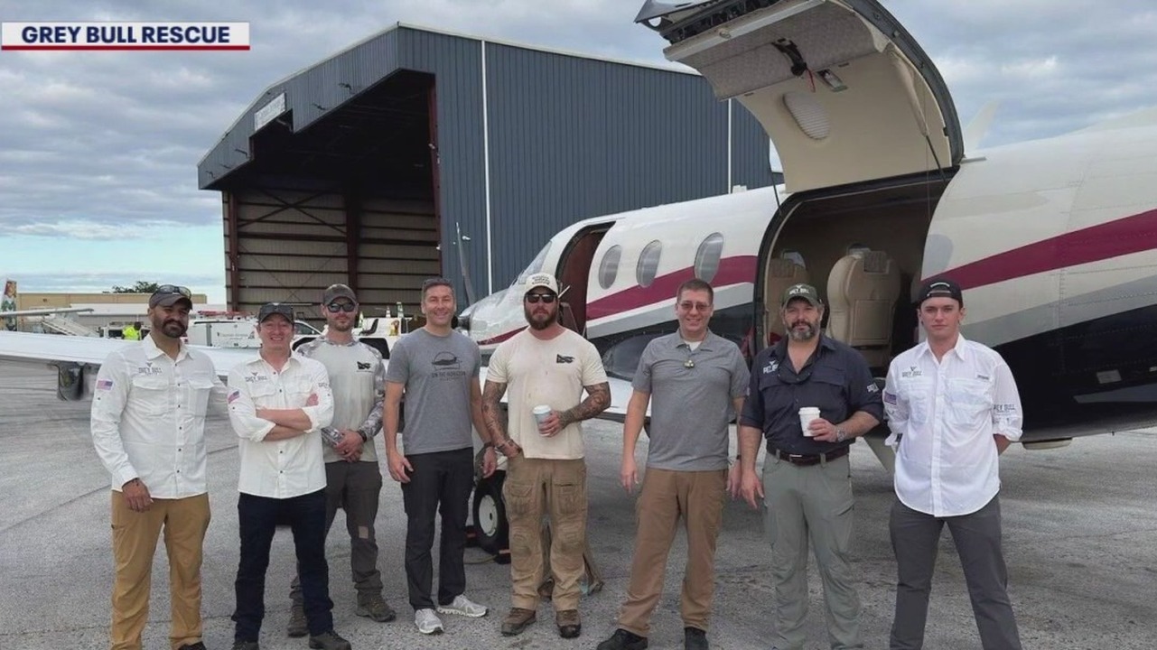 Grey Bull Rescue helps hurricane victims