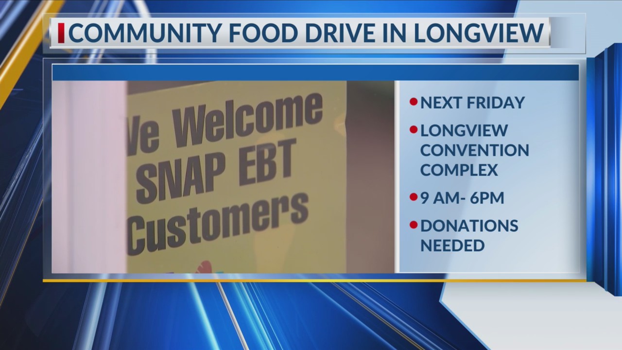 Longview food drive targets local food insecurity issues
