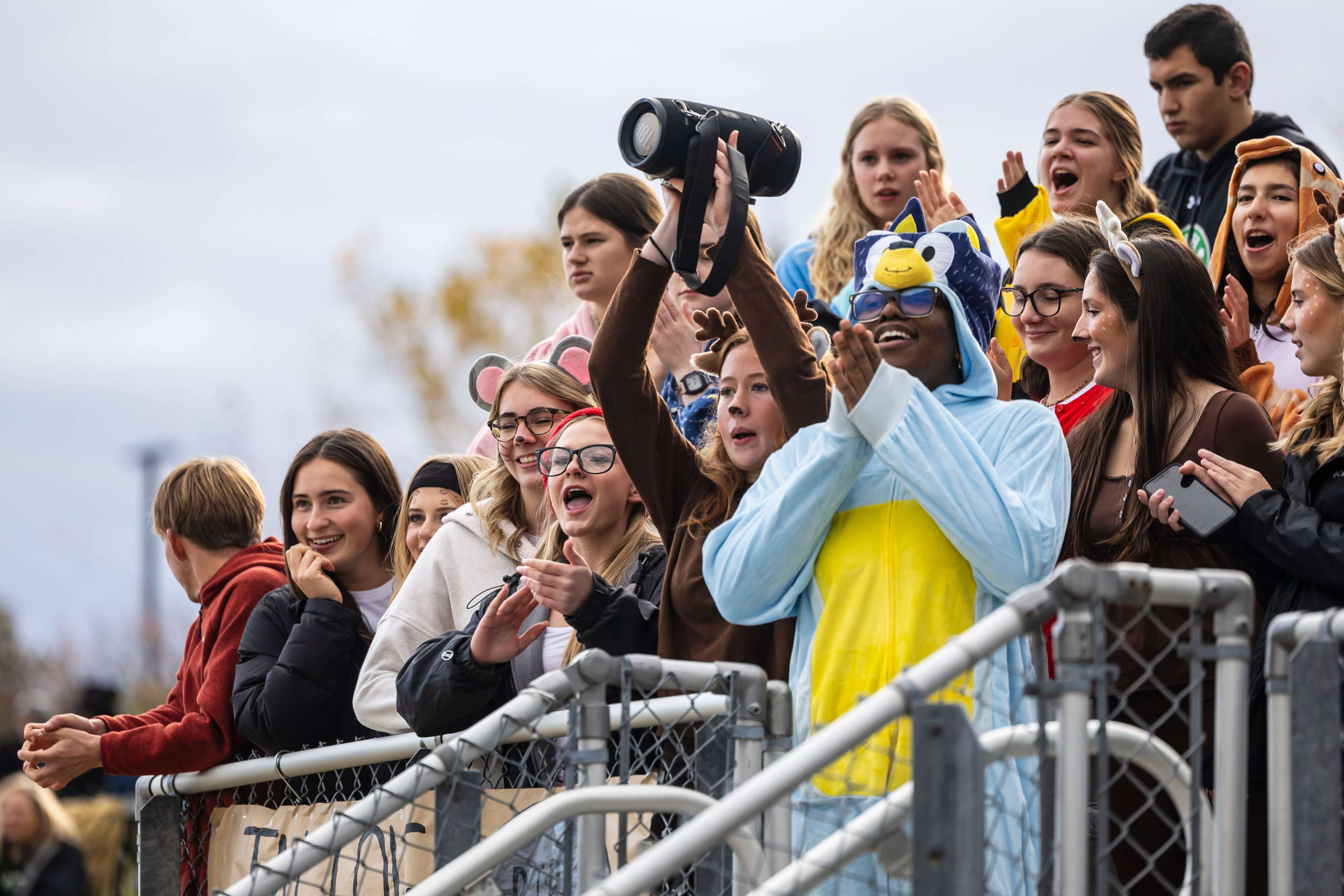 FGR football erupts for 50-point half in playoff opener