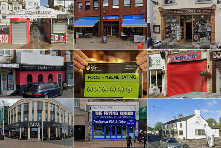 Food hygiene fails and passes as 27 pubs, restaurants and takeaways in ...