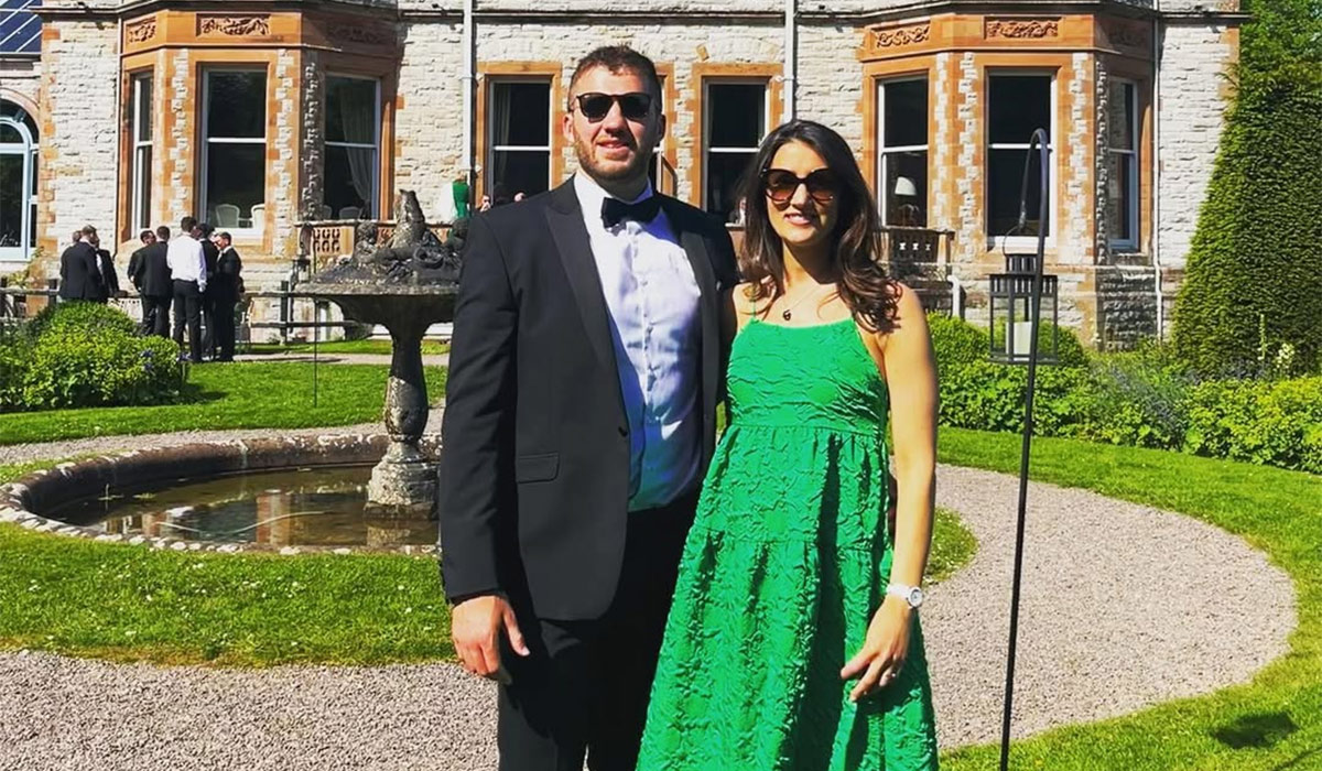 Inside Ireland rugby player Stuart McCloskey's life with wife Hannah ...