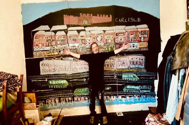 Artist to unveil new artwork that is a 'celebration of Carlisle' at ...