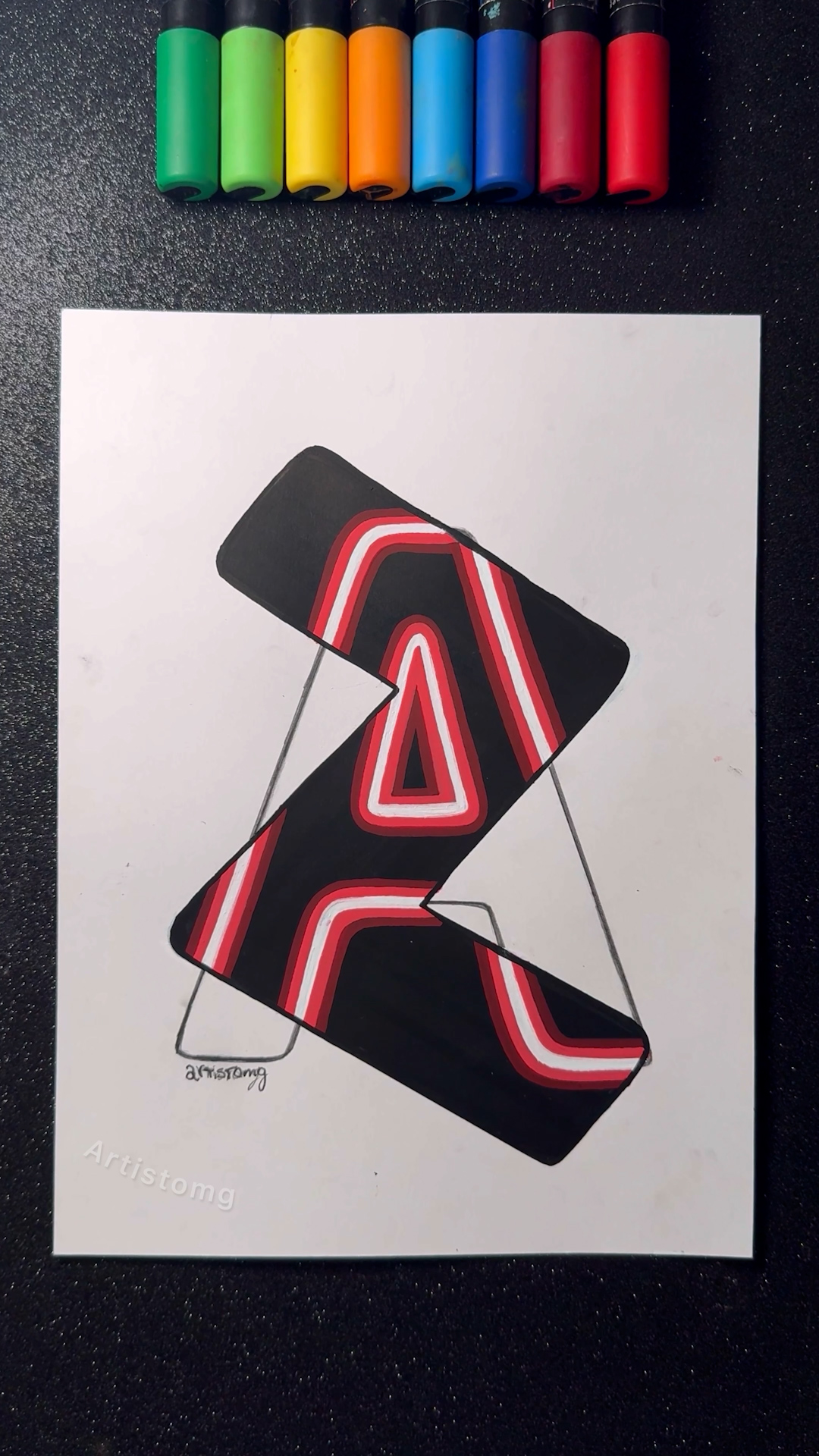 Scarlet Triad of Motion and Form