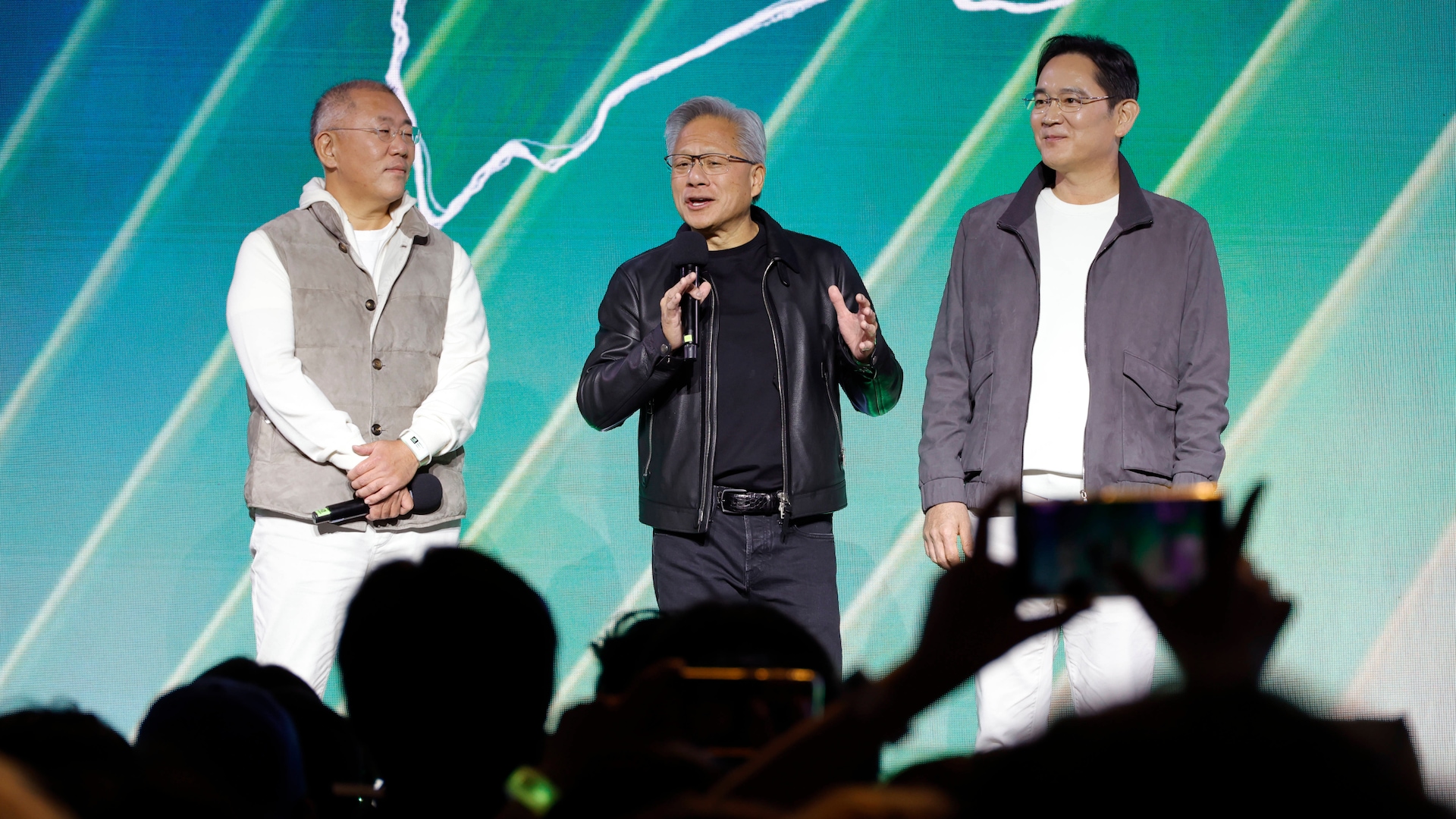 CEOs von Nvidia, Samsung, Hyundai gehen Hühnchen essen – das wollen 500 ...