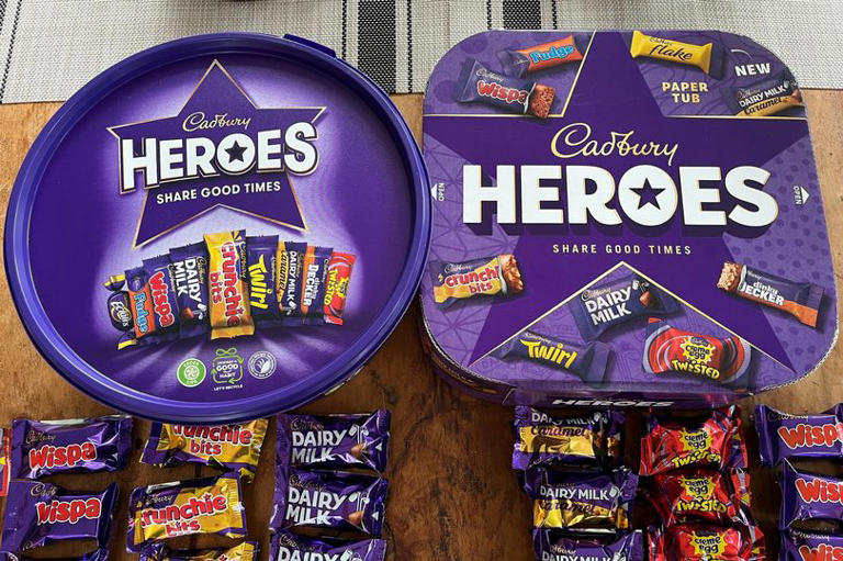 Cadbury might have added 'iconic' chocolate to new Heroes tubs but ...