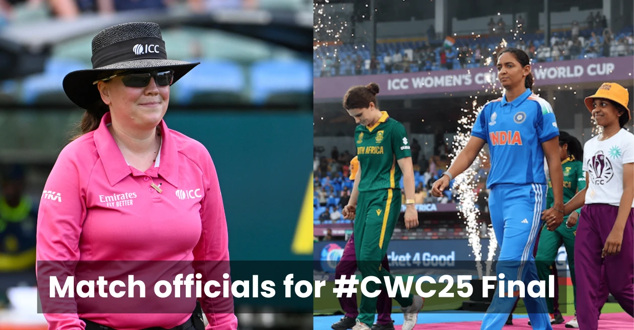 ICC unveils the list of match officials for India vs South Africa Women ...
