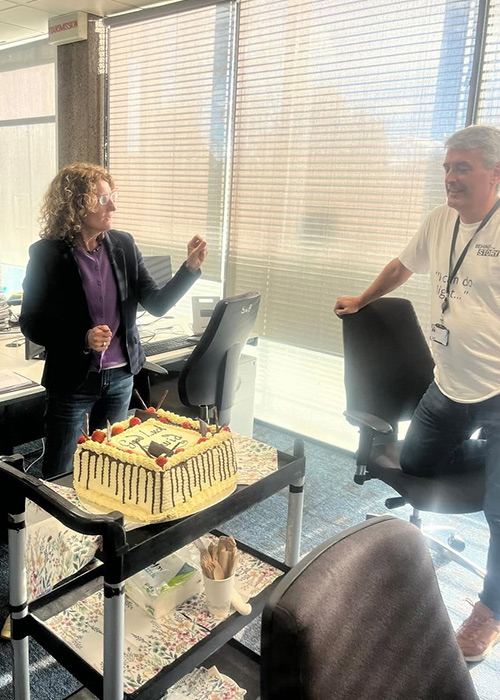'A funny old day' David McCullagh gets sweet send off from Six One family