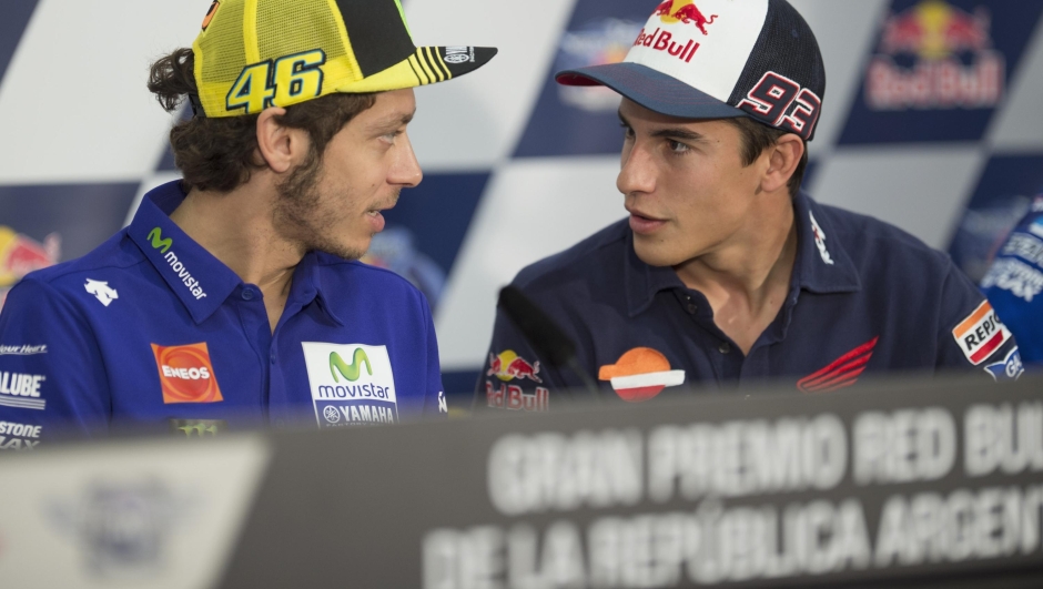 Non ci sarà mai pace tra Valentino Rossi e Marc Marquez