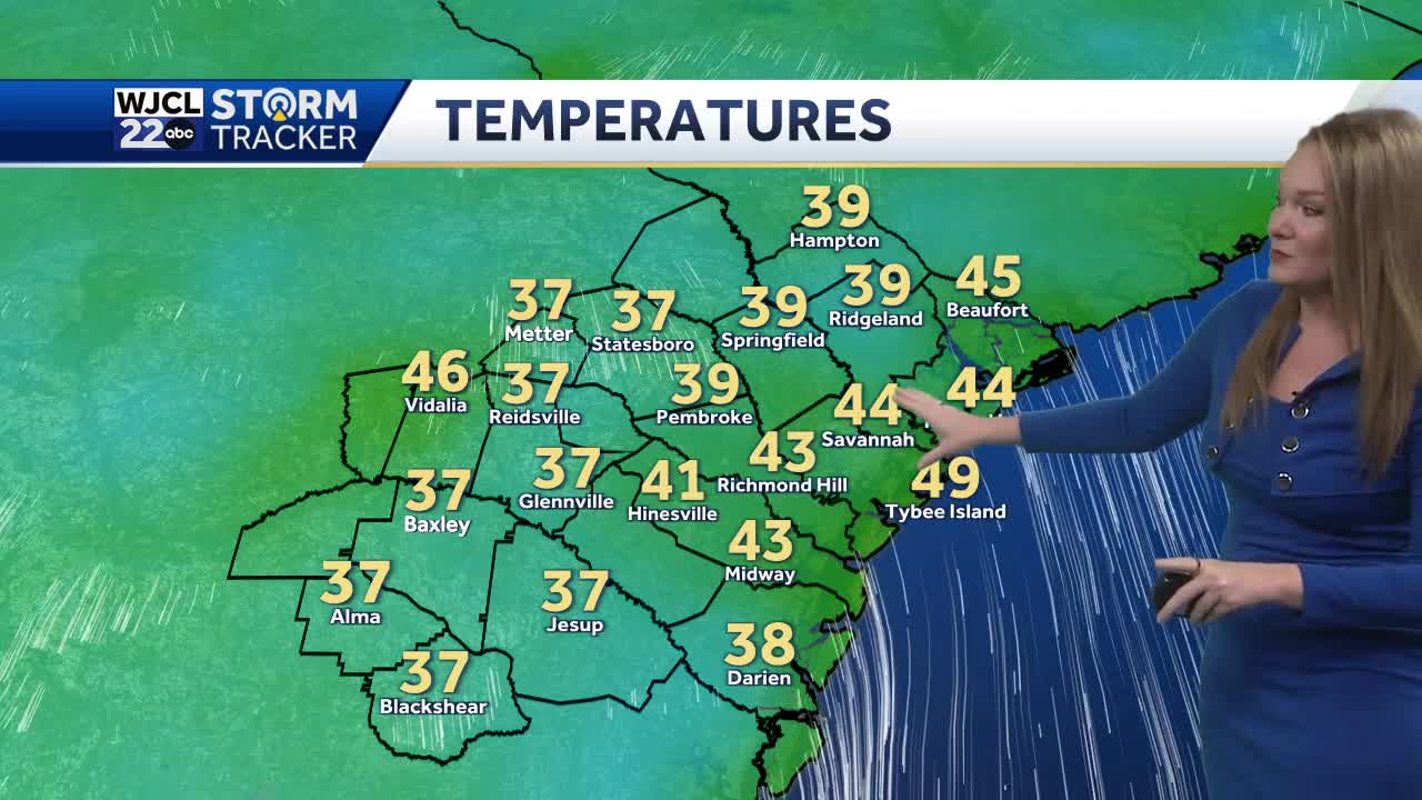 Clear and cool start to the weekend