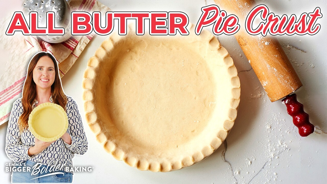 Best All Butter Pie Crust Recipe (Flaky, Tender & Foolproof)