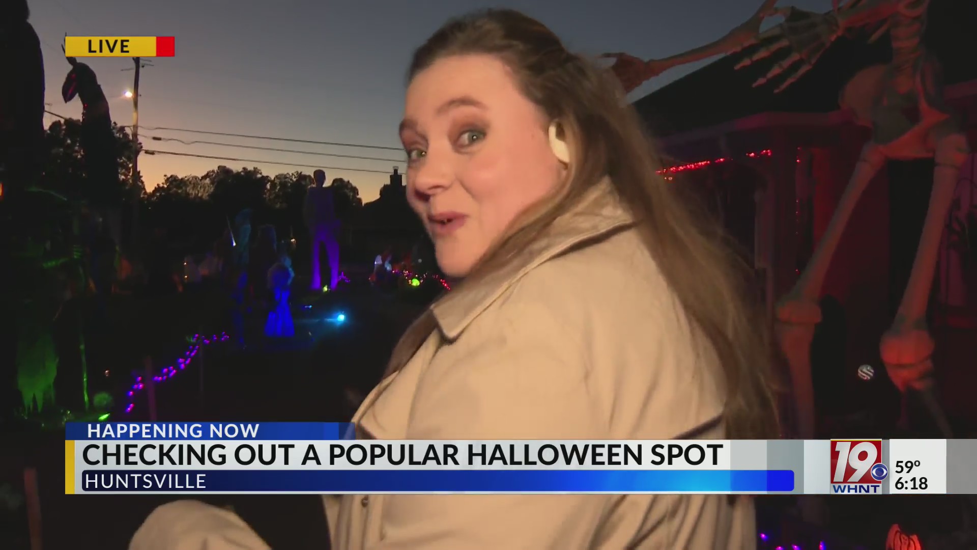 Checking out a Popular Halloween Spot | Oct. 31, 2025 | News 19 at 6 p.m.