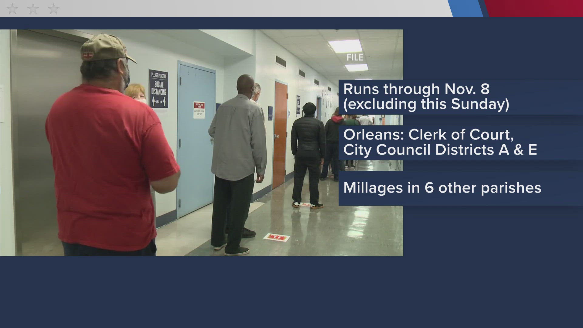 Early voting for Nov. 15 election in Louisiana begins