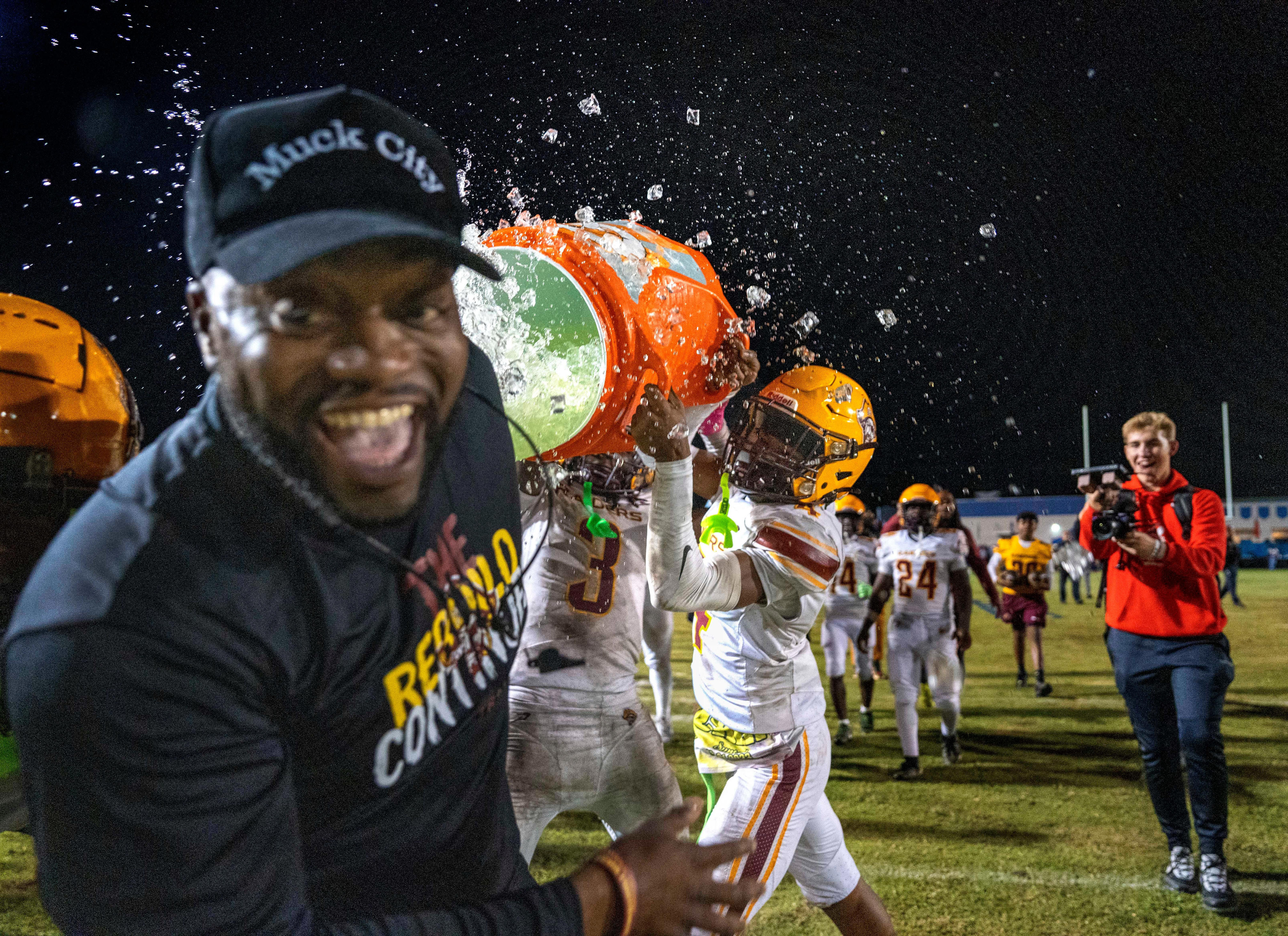 Glades Central football dominates Pahokee to retain Muck Bowl rivalry ...