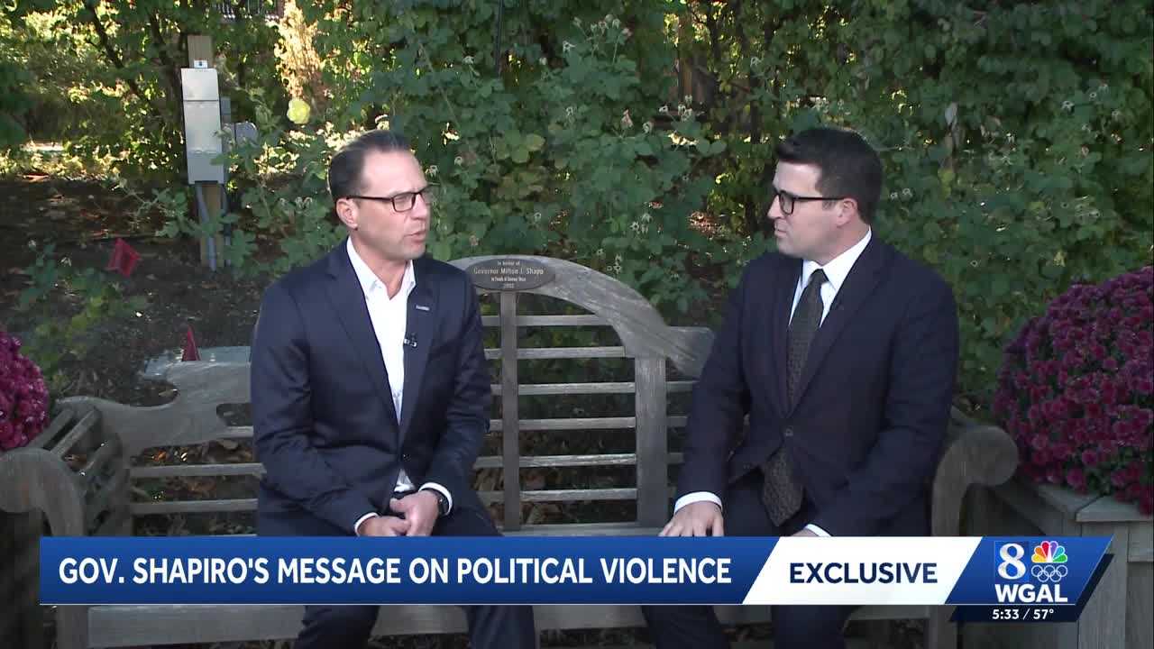 Gov. Shapiro, PSP commissioner discuss impact of political violence ...