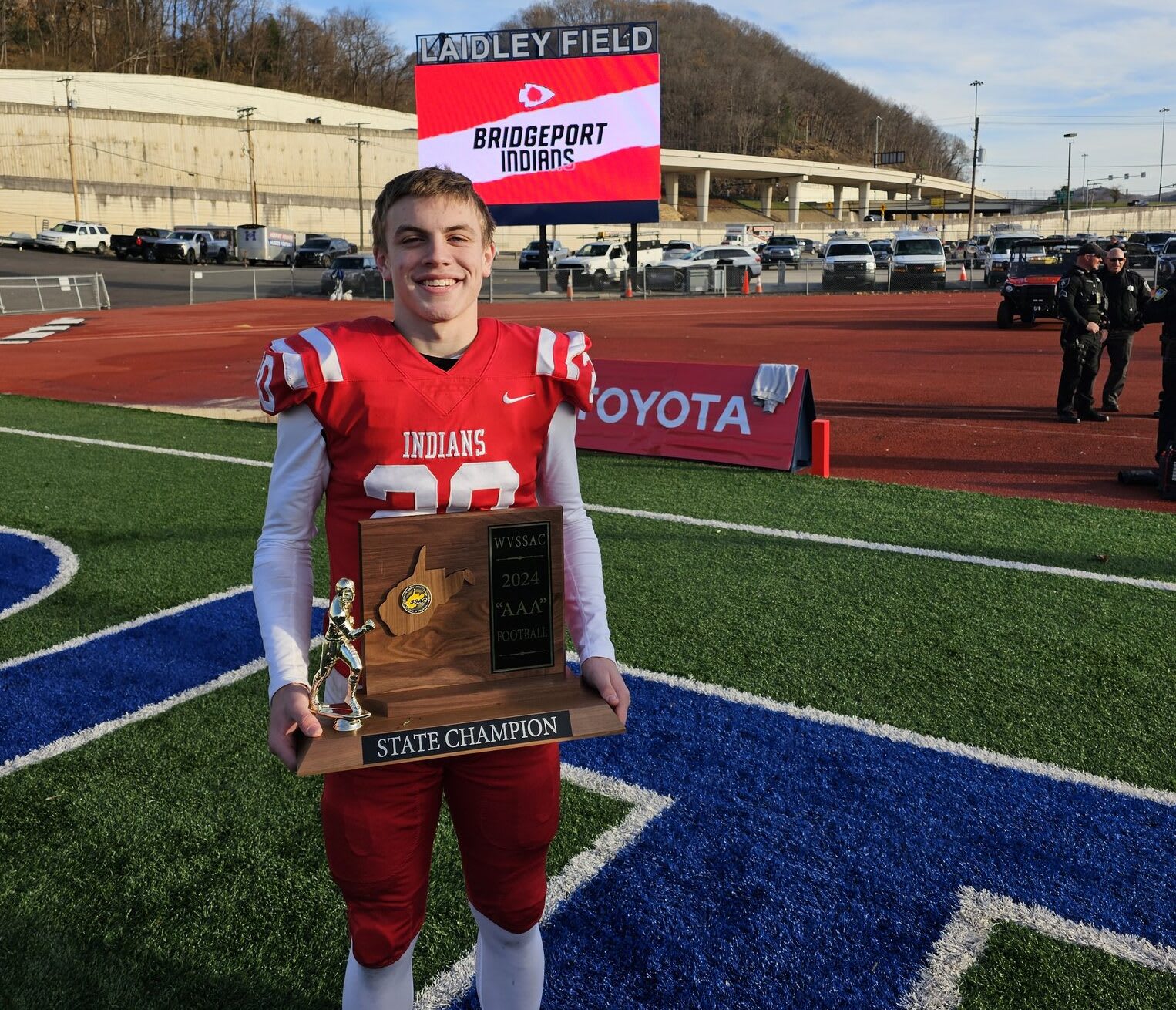 Bridgeport (W.V.) RB Gavin Williams sets school single-game rushing record